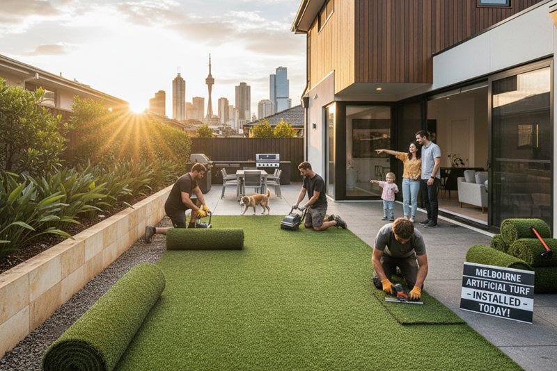 The Complete Guide to Installing Artificial Turf in Melbourne